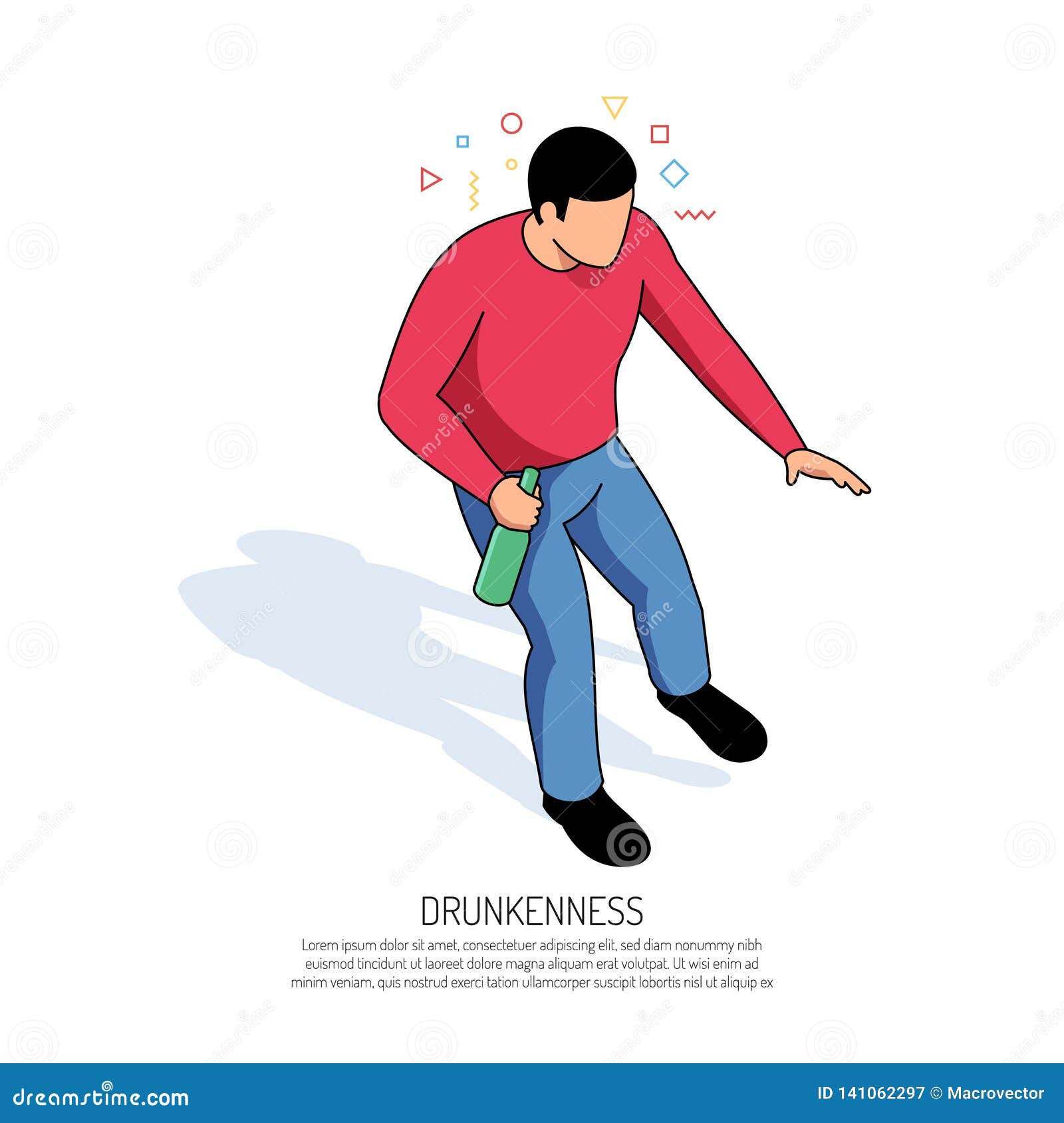 Drunkenness Cartoons, Illustrations & Vector Stock Images - 1394 ...