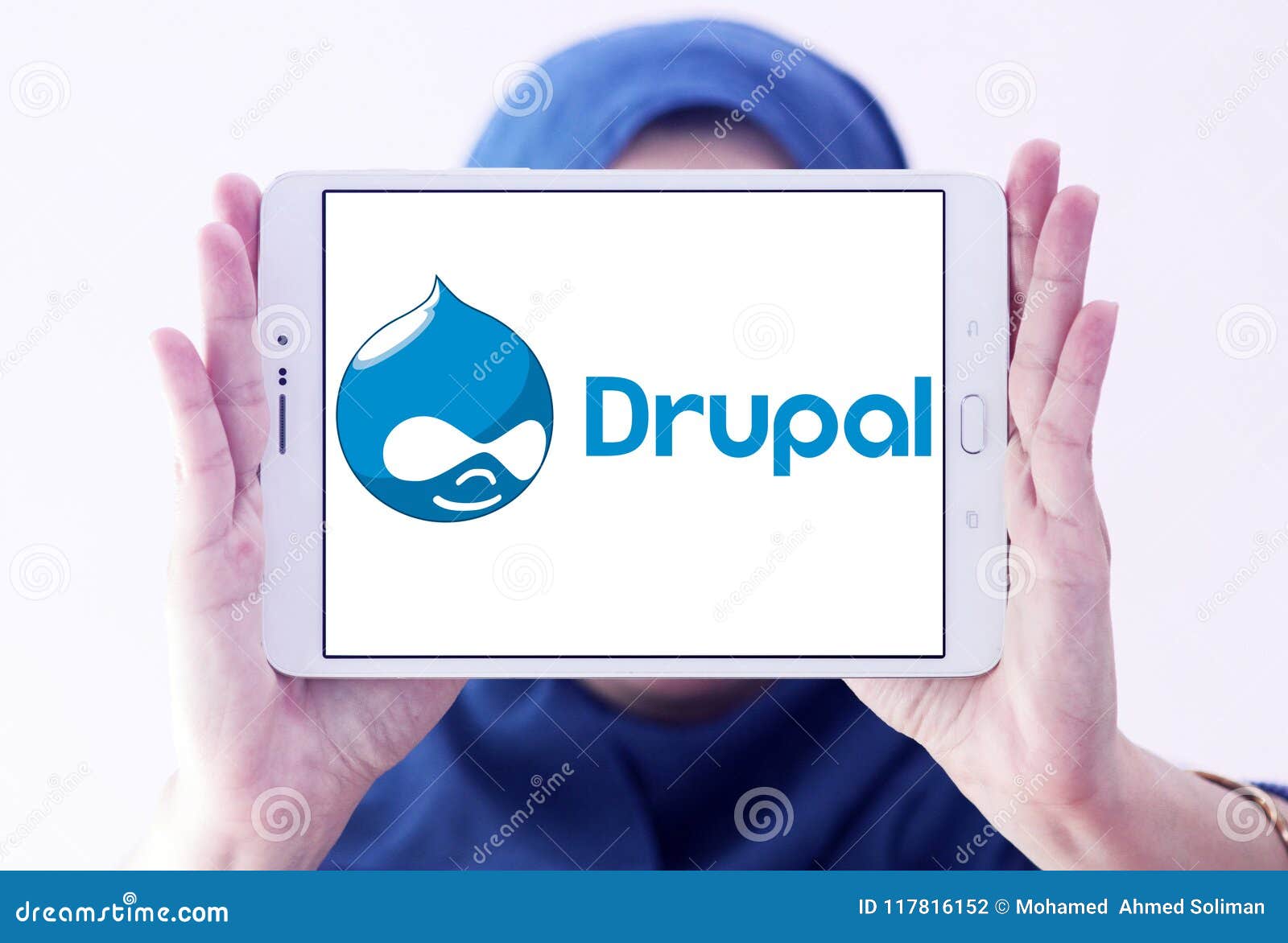 Drupal web framework logo editorial photography. Image of commercial ...