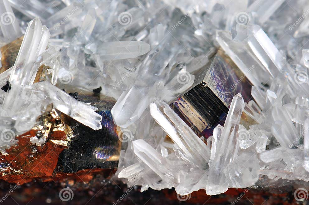 Druse of quartz stock photo. Image of geology, gift, luxury - 22764224