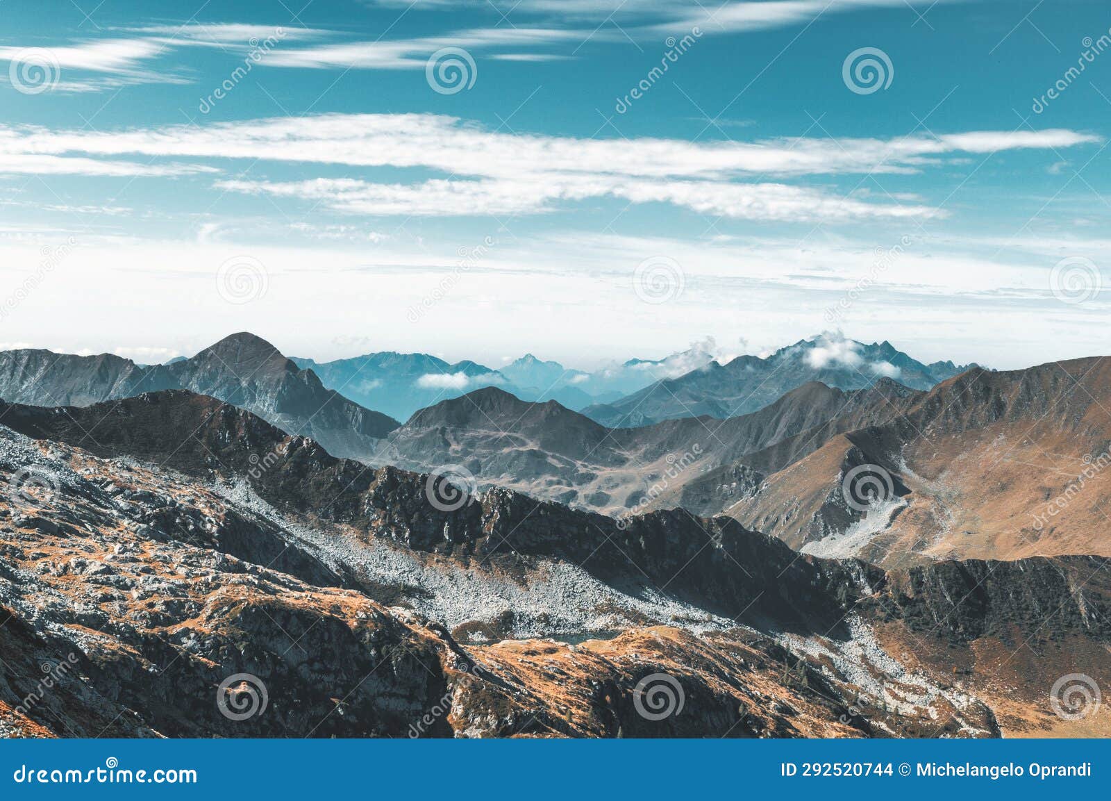 Dry alpine landscape stock photo. Image of wilderness - 292520744