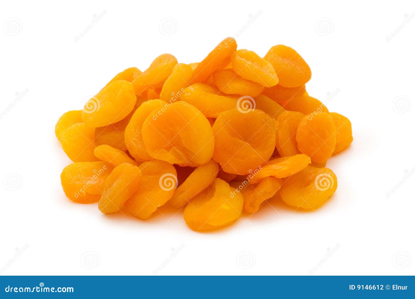Dry aprocots isolated stock photo. Image of eating, background - 9146612