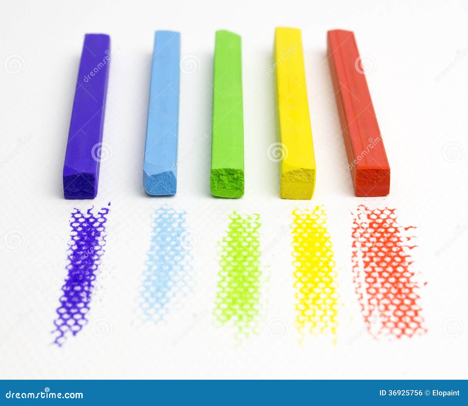 Dry art pastels on paper stock photo. Image of bright - 36925756