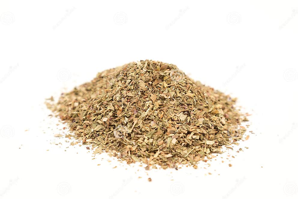 Dry basil stock photo. Image of natural, basil, flavoring - 77608916