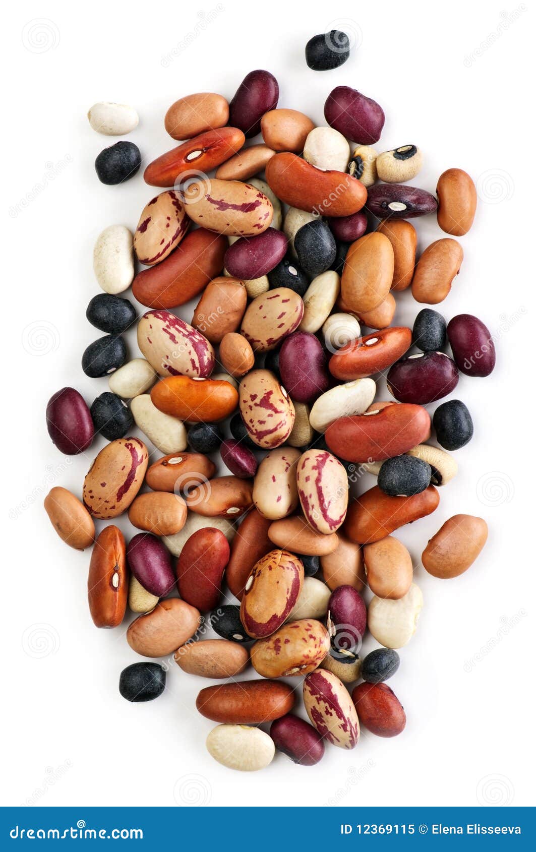 Dry beans stock image. Image of healthy, pinto, detail - 12369115