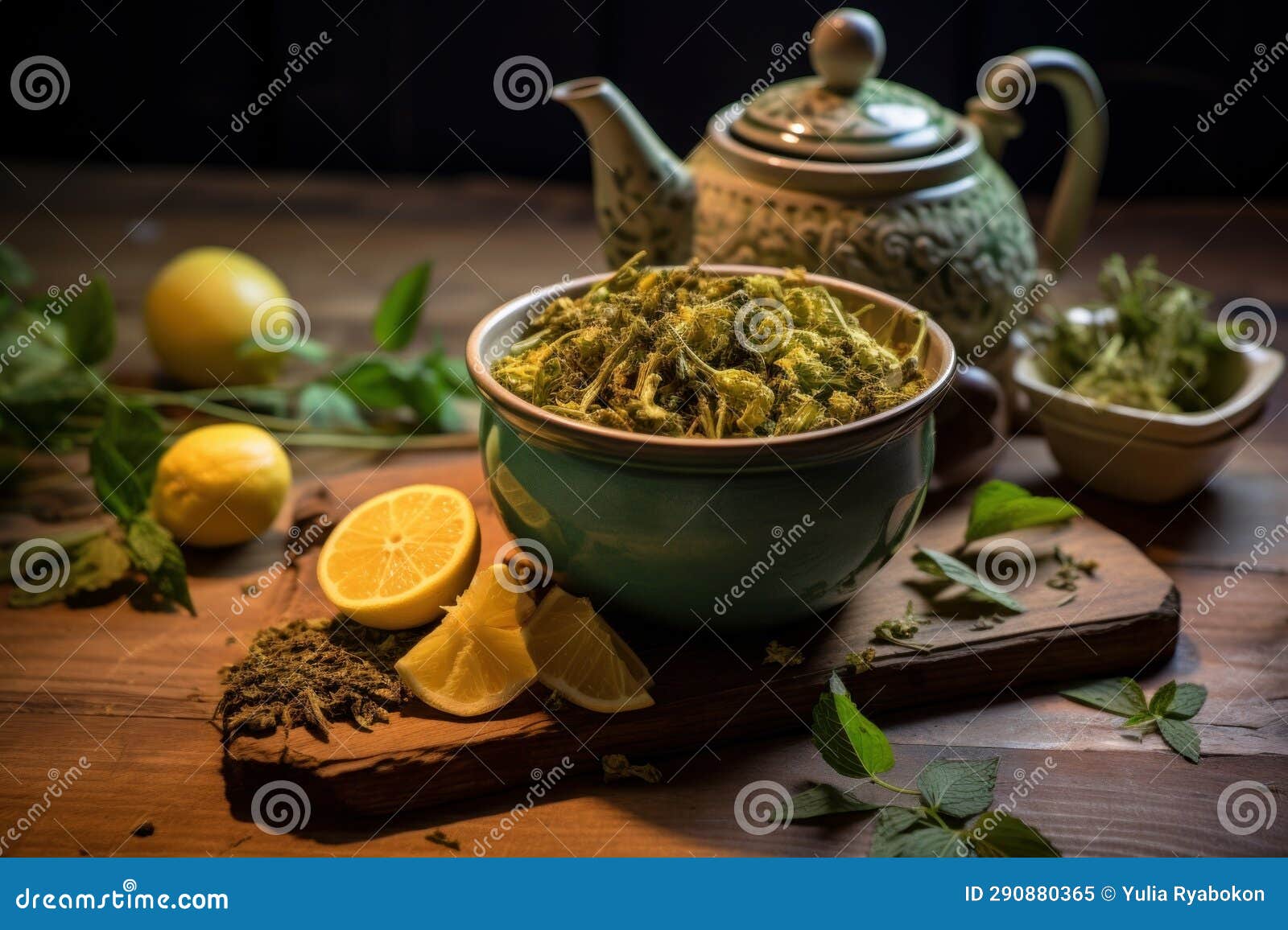 Dry Bergamot Tea. Generate Ai Stock Image - Image of grey, aroma: 290880365