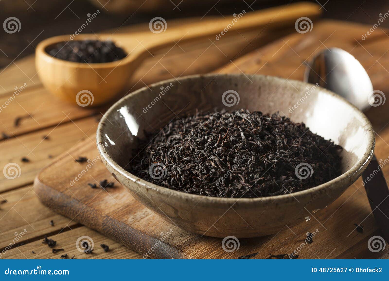 Black Tea Loose Dried Tea Leaves, Texture Royalty-Free Stock ...
