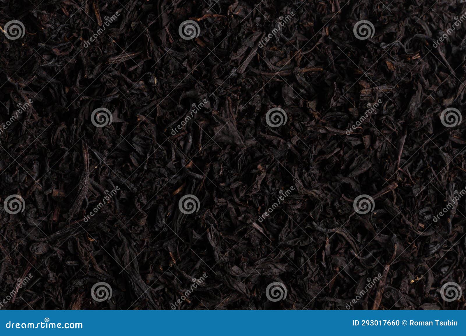 Dry black tea stock photo. Image of natural, herbal - 293017660