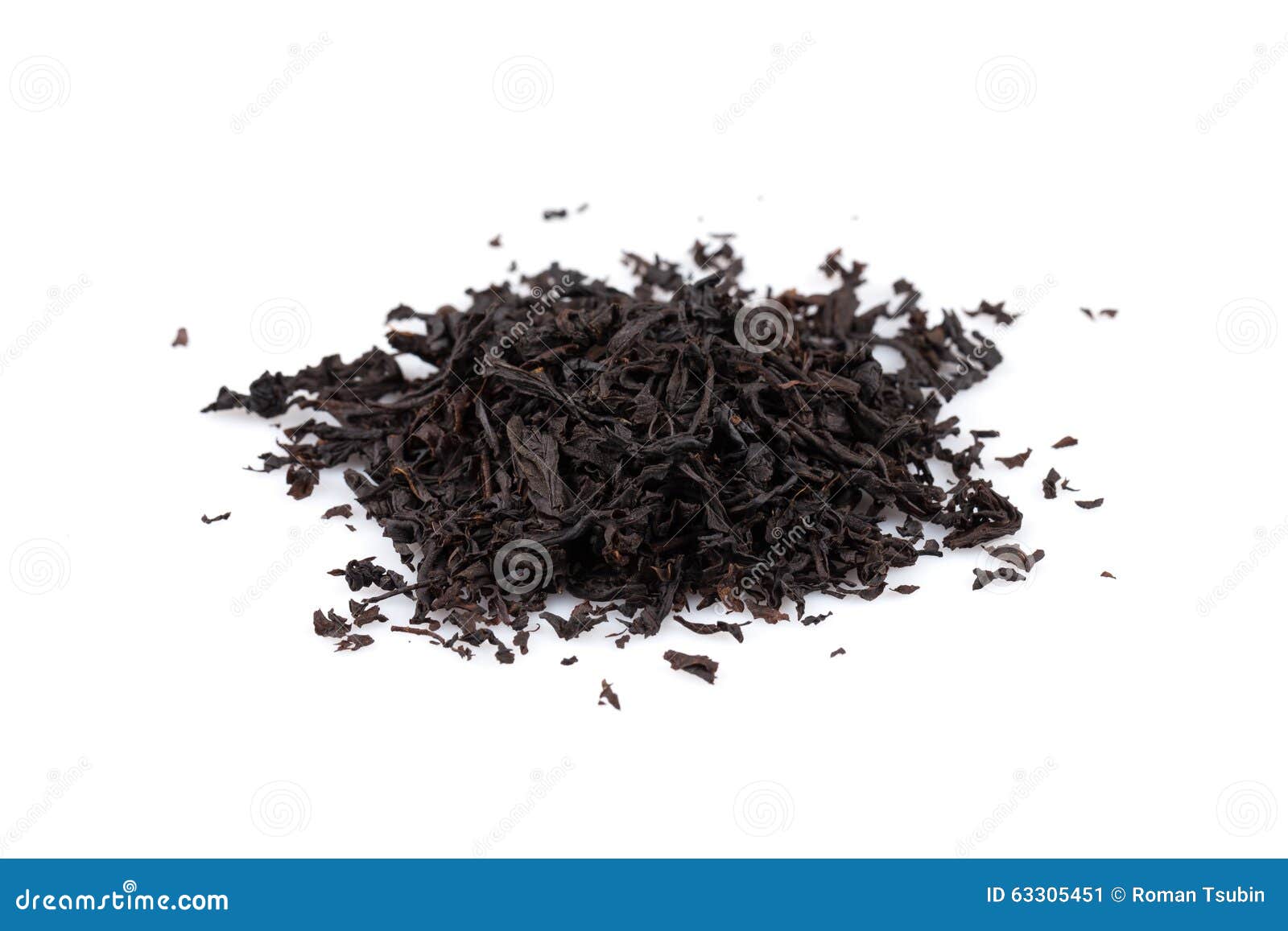 Dry black tea stock image. Image of herbs, dieting, leaves - 63305451