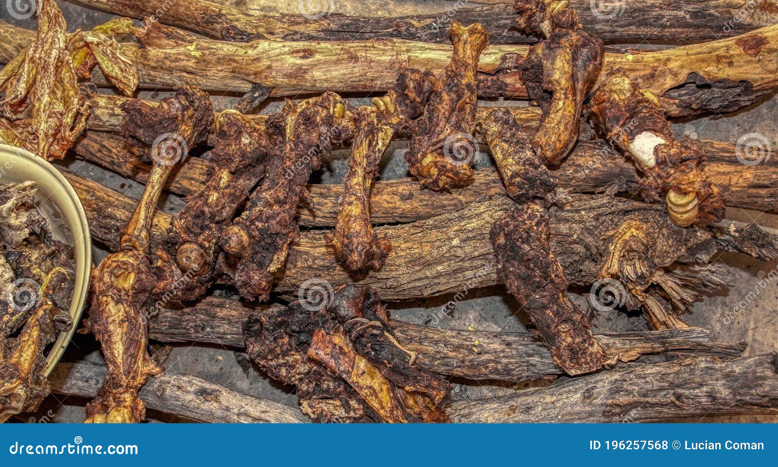 Dry bones stock photo. Image of delicious, food, people - 196257568