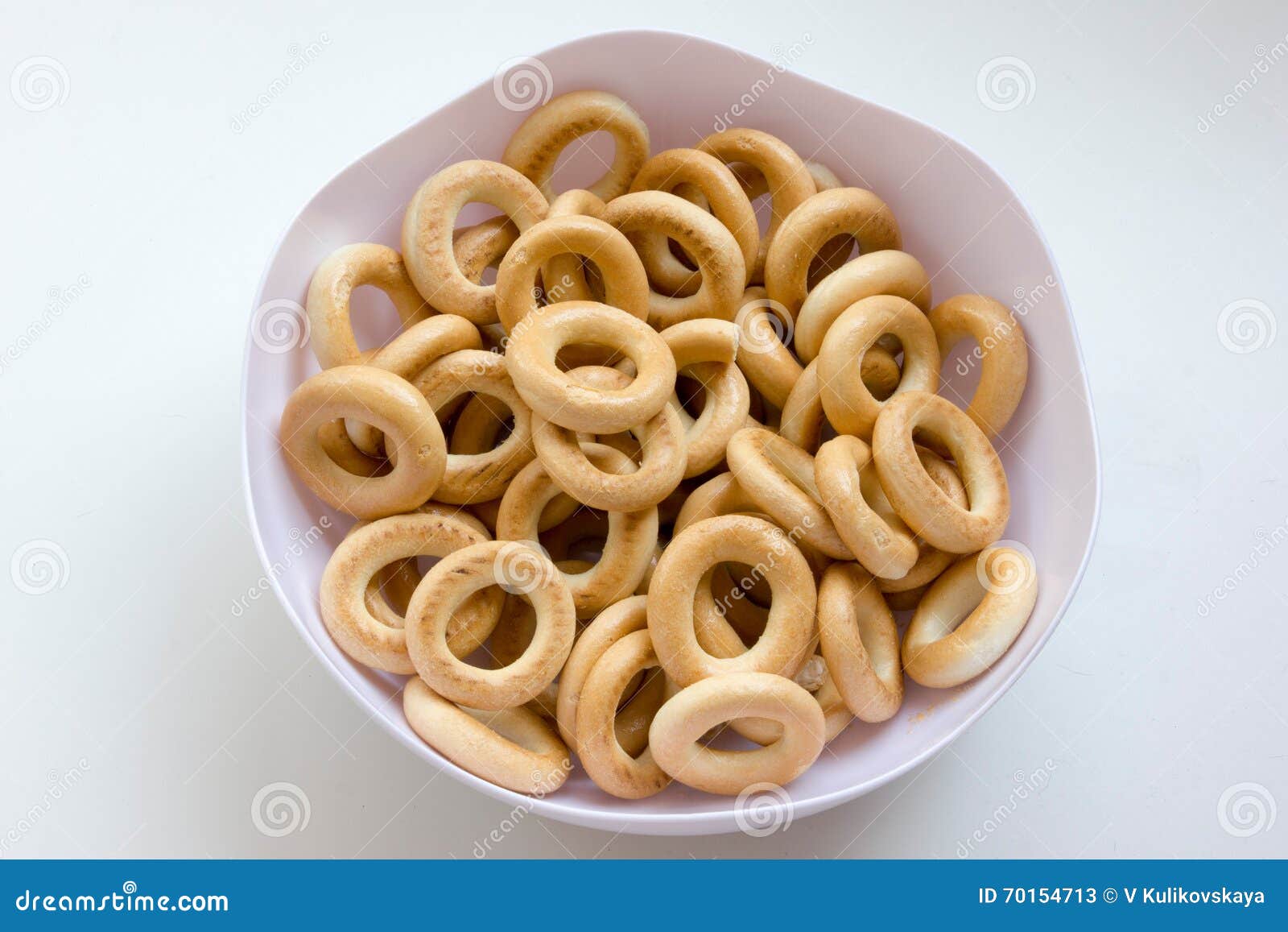 Dry Bread-ring, Sooshka, Small Ring-shaped Cracker Stock Image - Image ...