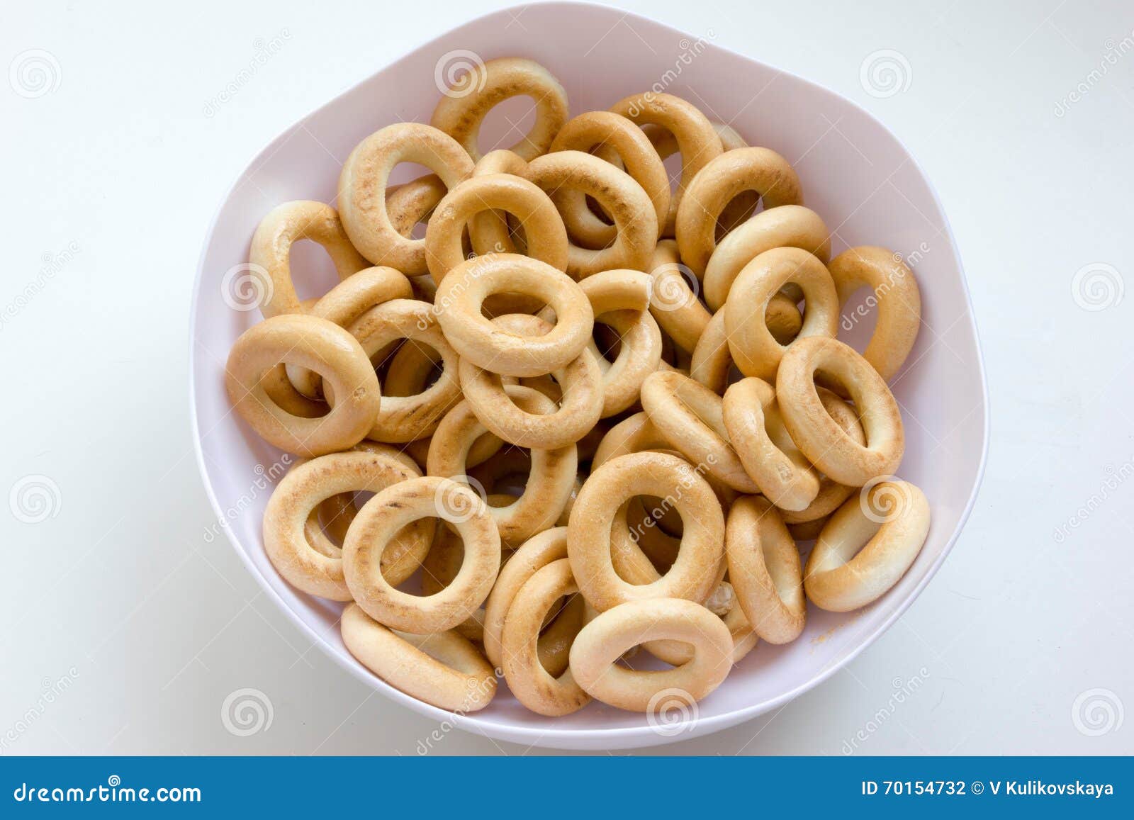 Dry Bread-ring, Sooshka, Small Ring-shaped Cracker Stock Photo - Image ...