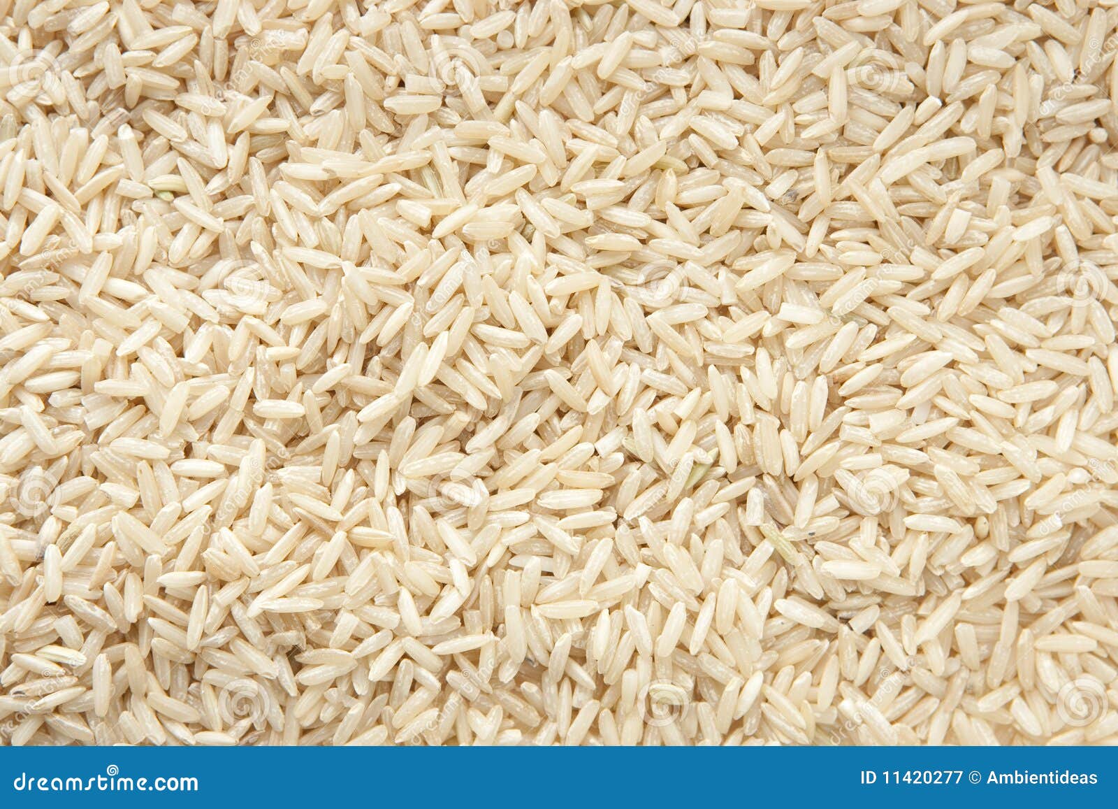 Dry Brown Rice stock image. Image of east, dietary, ingredient - 11420277