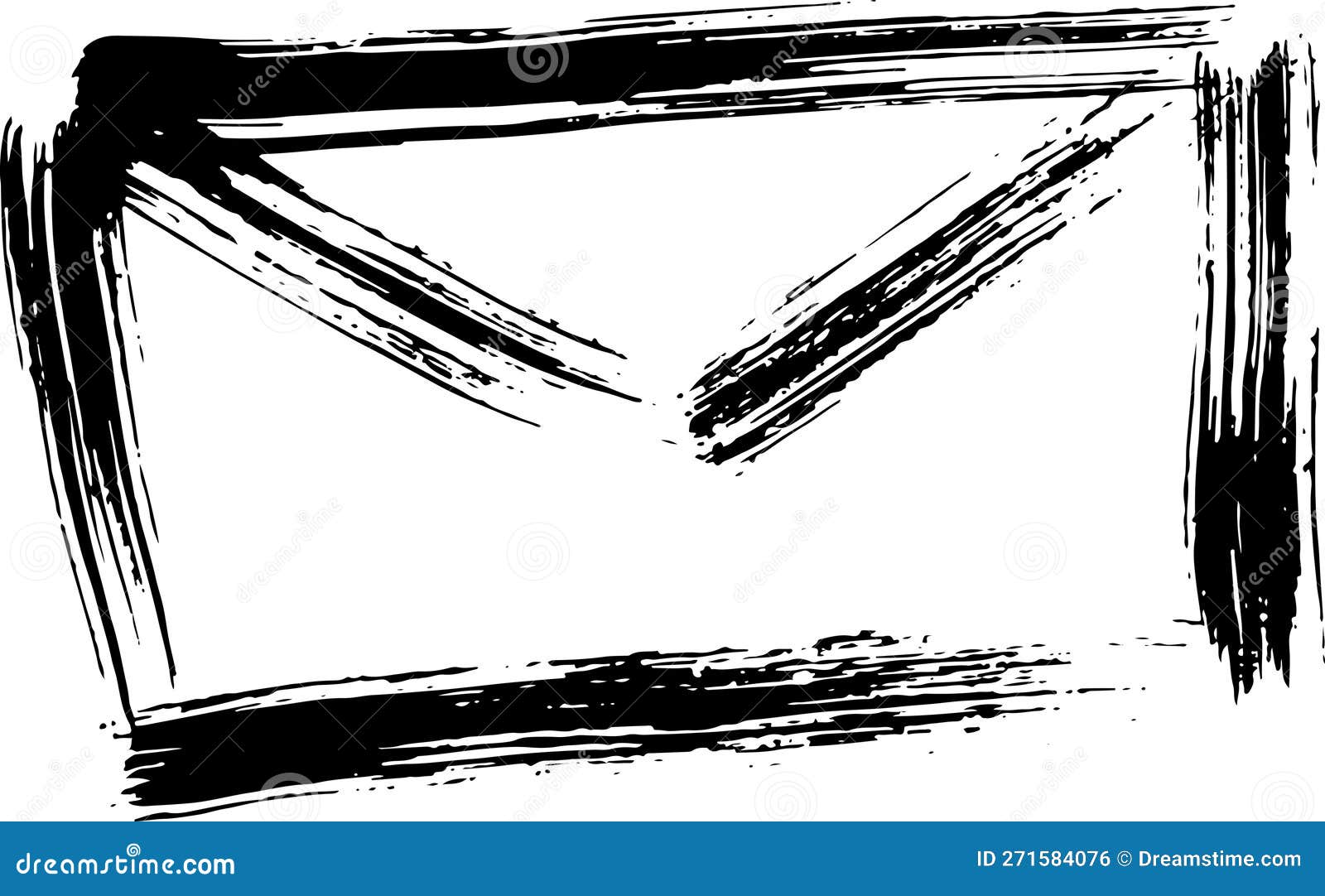 Dry Brush Grunge Hand Drawn Email Icon Stock Vector - Illustration of ... Dry Brush Grunge Hand Drawn Email Icon Stock Vector - Illustration of ...