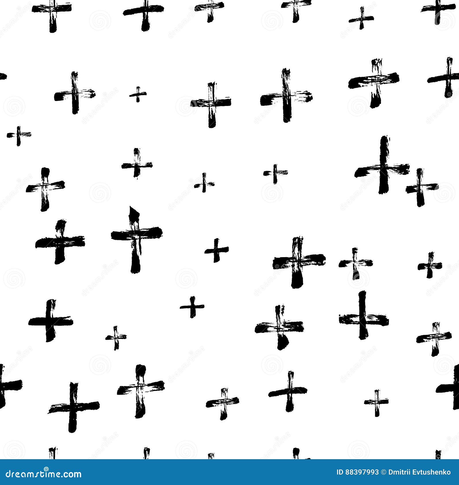 Dry brush pattern stock vector. Illustration of endless - 88397993