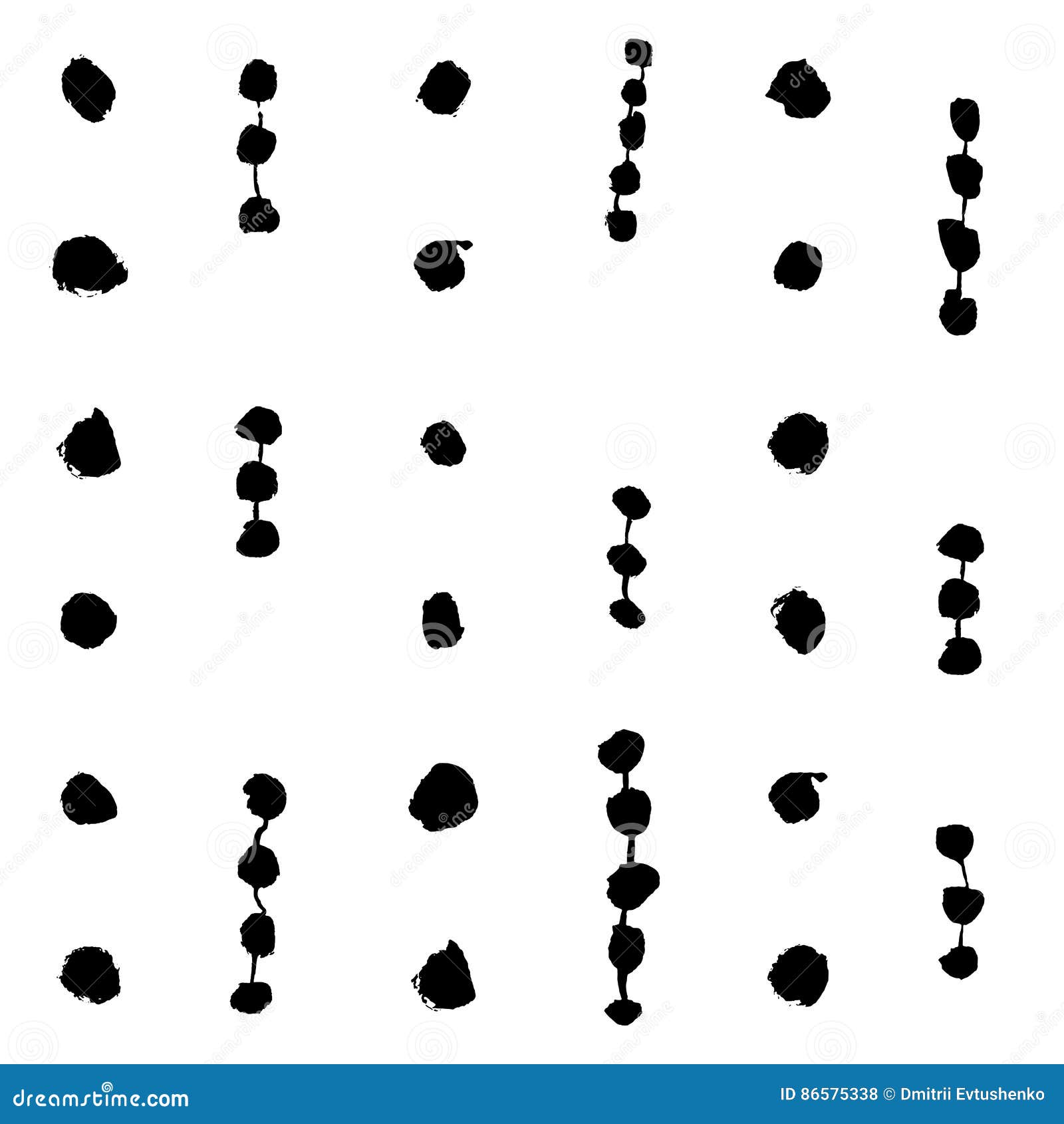 Dry brush pattern stock vector. Illustration of background - 86575338