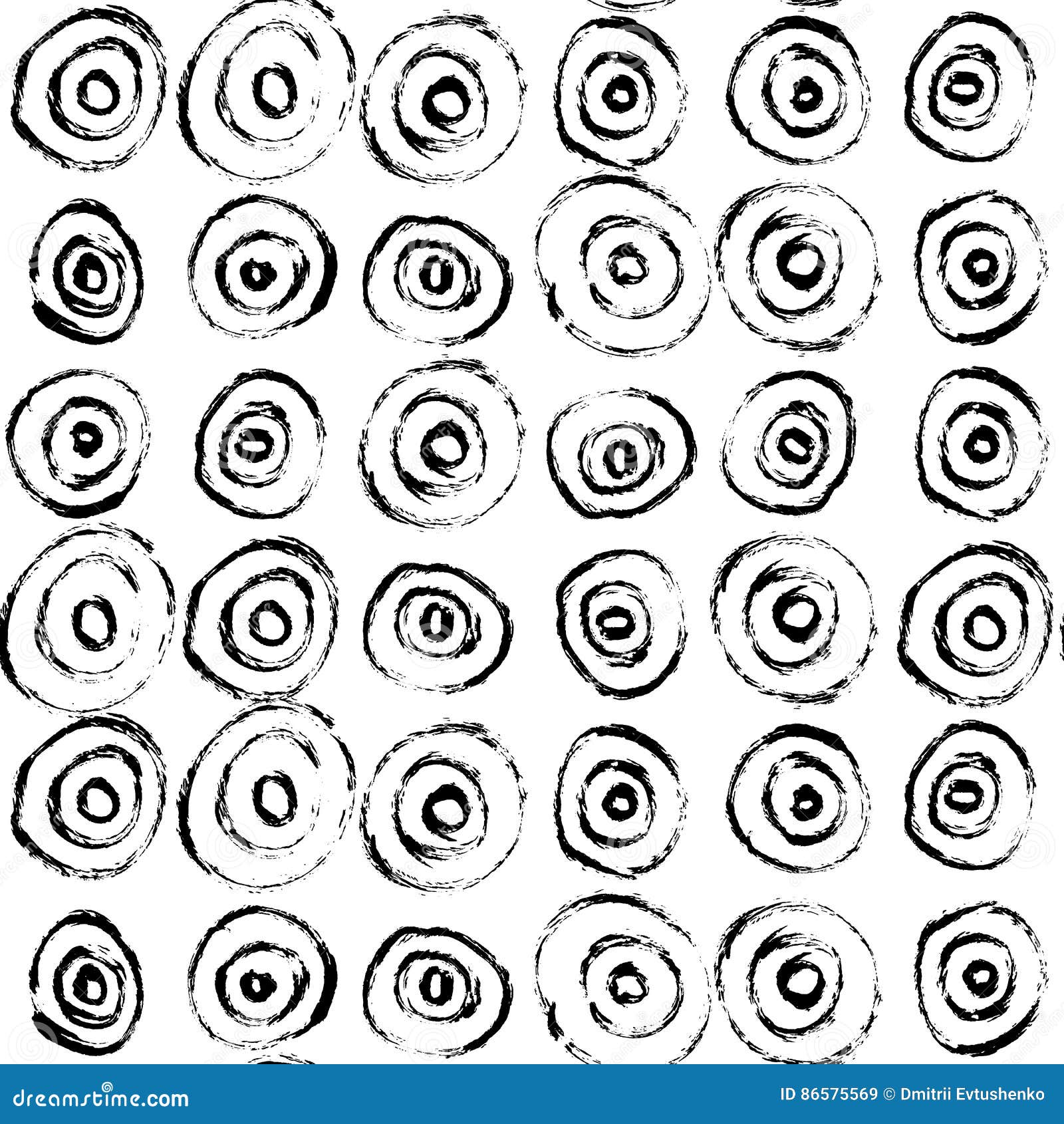 Dry brush pattern stock vector. Illustration of coton - 86575569