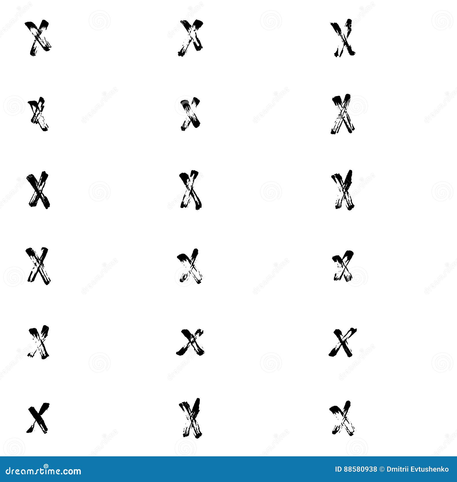 Dry brush pattern stock vector. Illustration of brush - 88580938