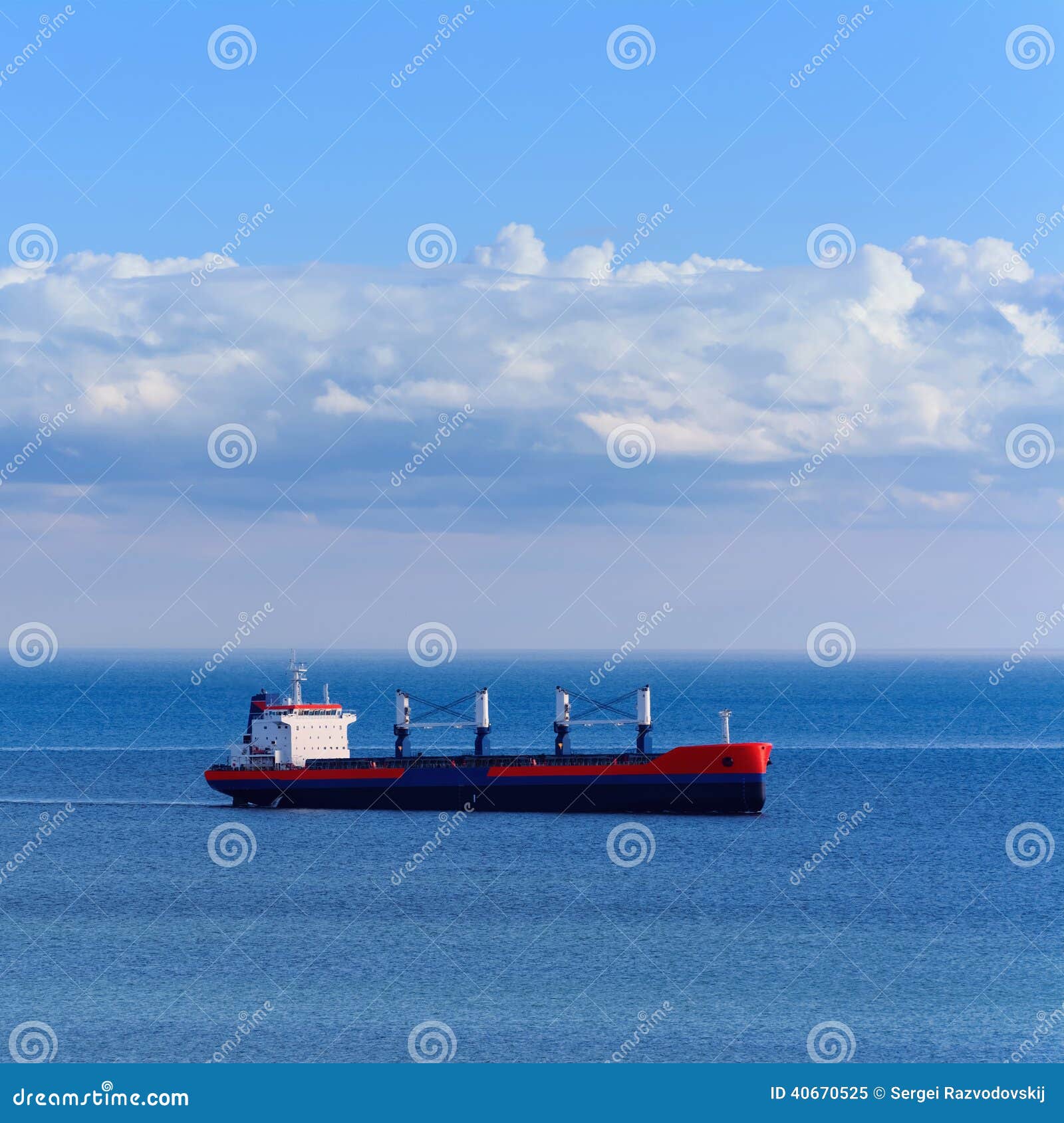 Dry Cargo Ship stock image. Image of marina, freighter - 40670525