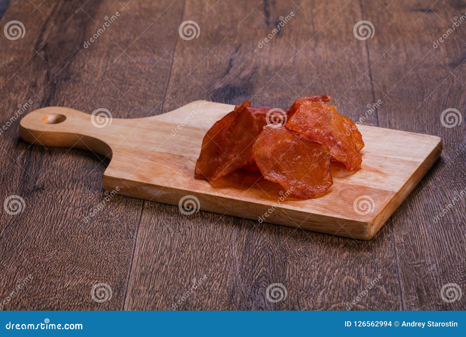 Dry chicken meat stock photo. Image of hard, delicious - 126562994