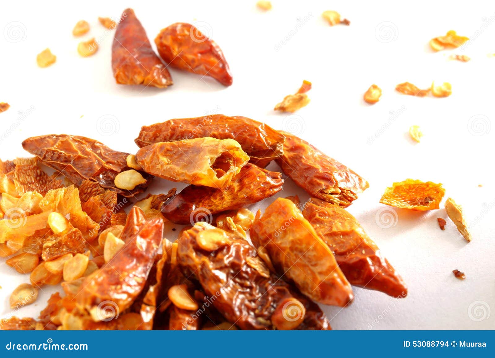 Dry chilli and seeds stock photo. Image of chilly, healthy - 53088794