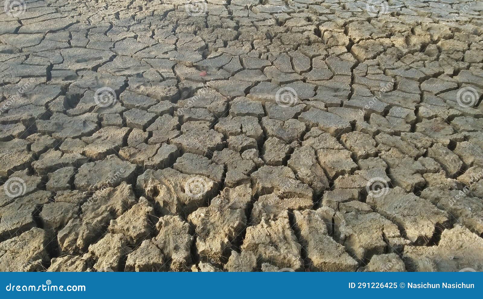 Dry clay stock image. Image of season, clay, fields - 291226425