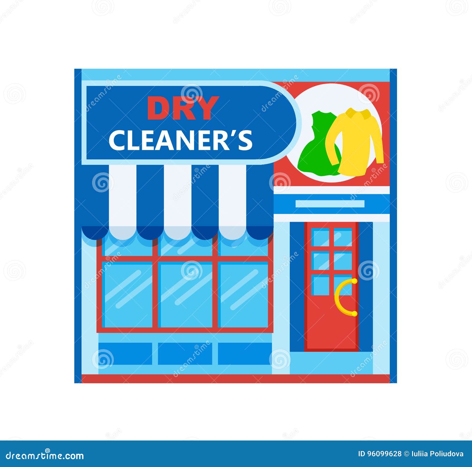 Dry Cleaner& X27;s Icon Stock Illustration - Illustration of cleaner ...