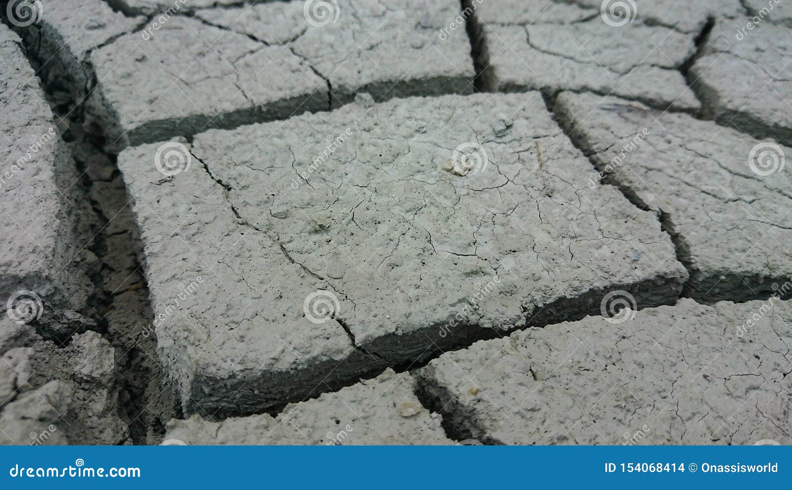 Dry Cracked Desert Land stock photo. Image of closeup - 154068414