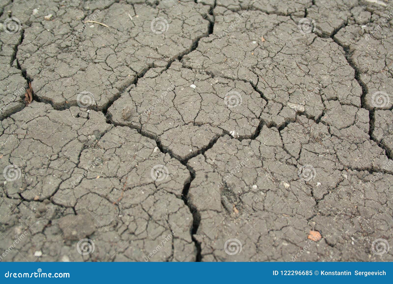 Dry cracked ground stock image. Image of cracked, climate - 122296685