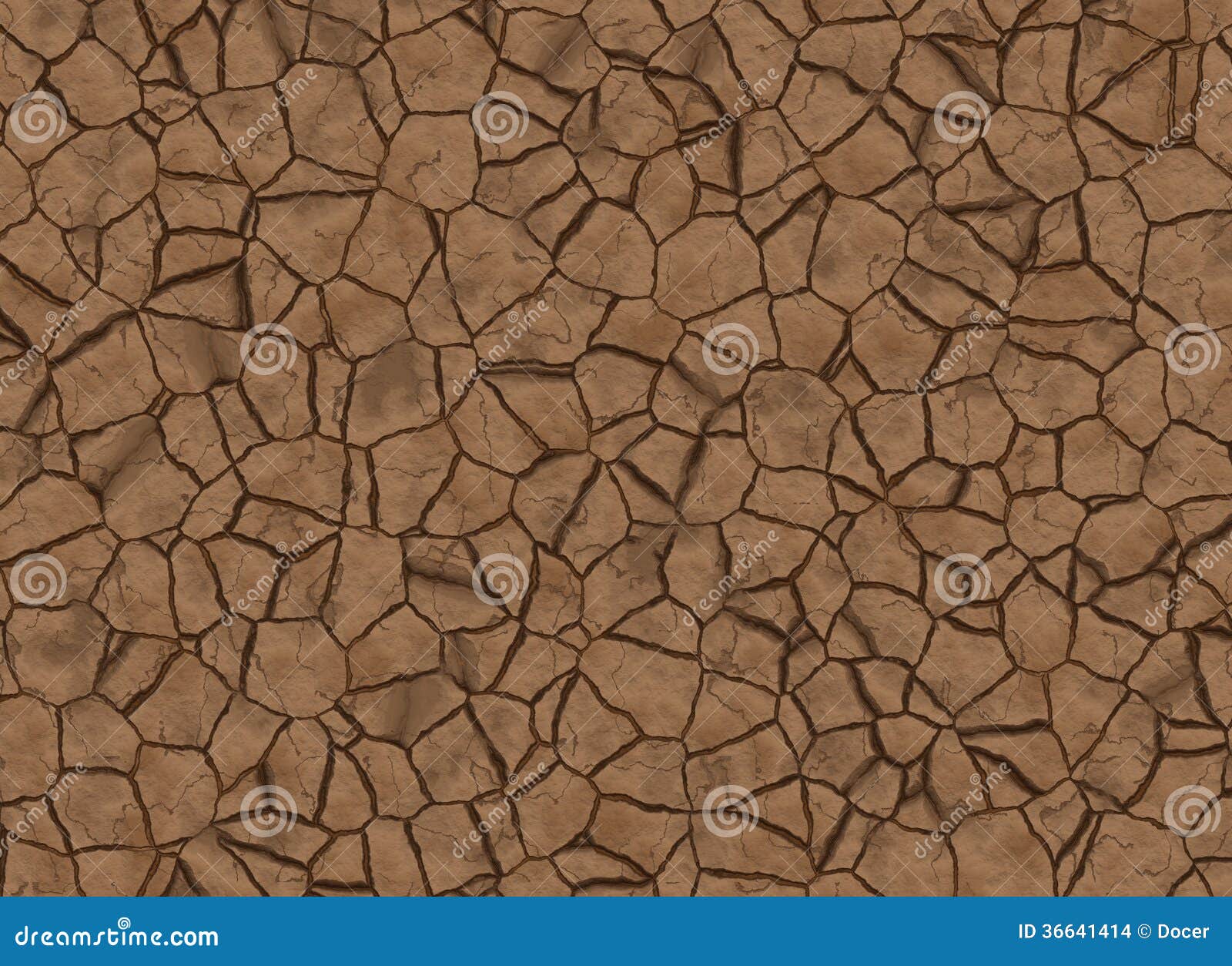 Dry Cracked Ground Texture. Abstract Relief Pattern Stock Photo - Image ...