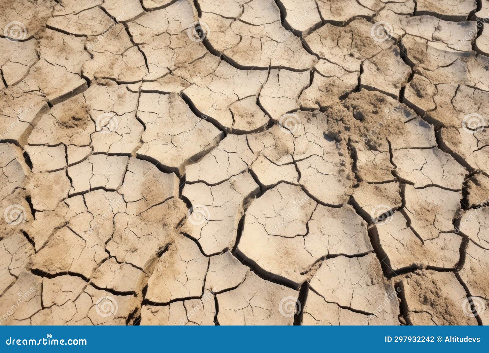 Dry and Cracked Mud Texture Stock Photo - Image of erosion, natural ...