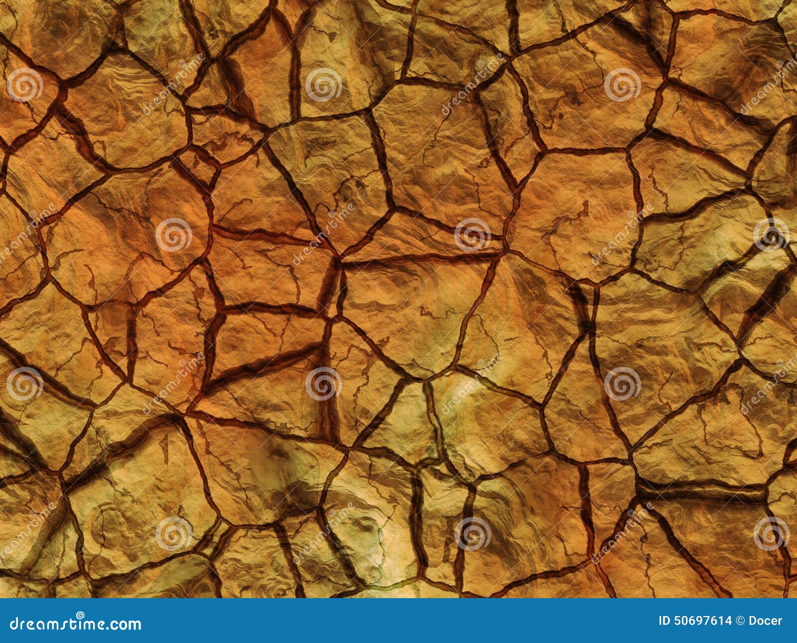 Dry Cracked Rock Texture. Abstract Relief Pattern Stock Photo - Image ...