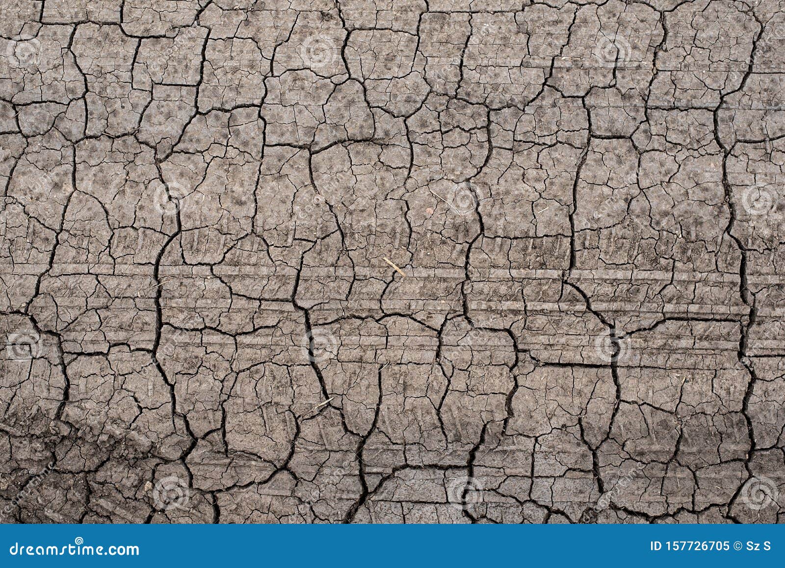 Dry, cracked soil stock image. Image of global, cracked - 157726705