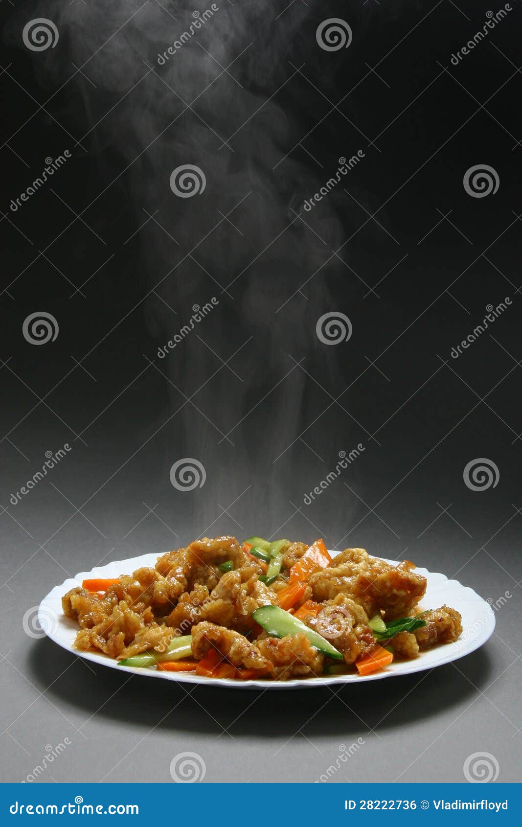 Dry Crispy Beef in Soy Sauce Stock Photo - Image of panel, nutrition ...