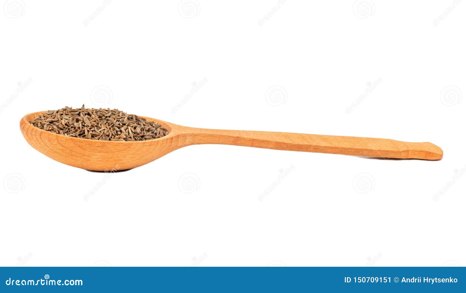 Dry cumin in spoon stock image. Image of gourmet, green - 150709151