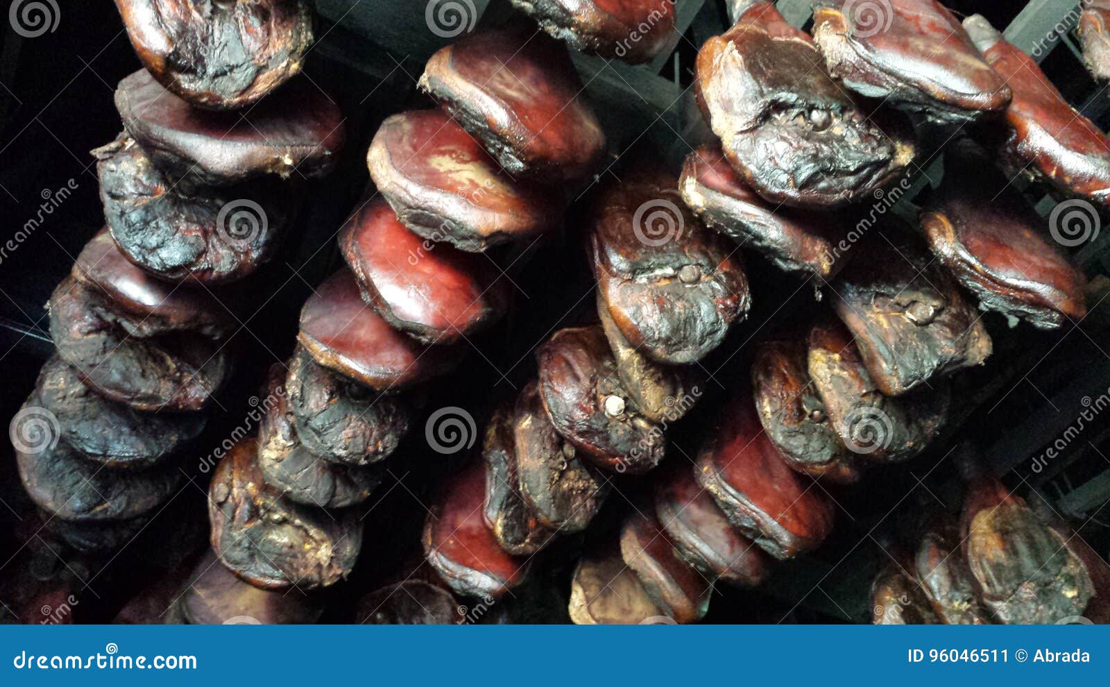 Dry-cured ham stock image. Image of delicacy, tradition - 96046511