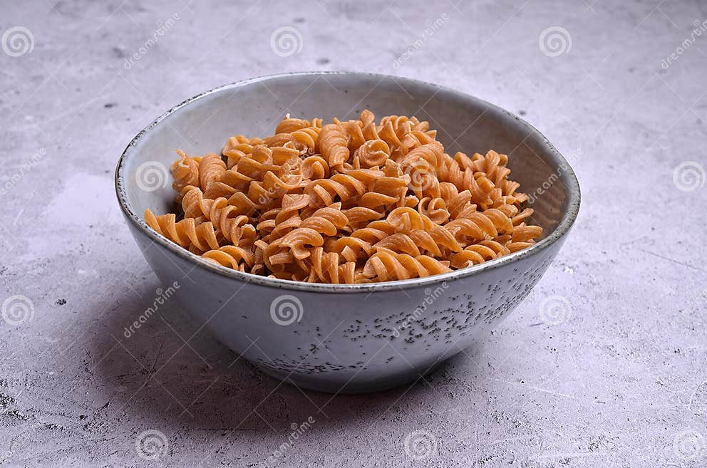 Dry dark brown pasta stock image. Image of homemade - 285675025