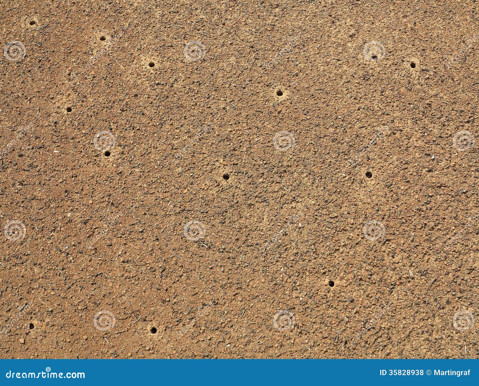 Dry Soil Texture with Ant Holes Stock Photo - Image of nature, arid ...