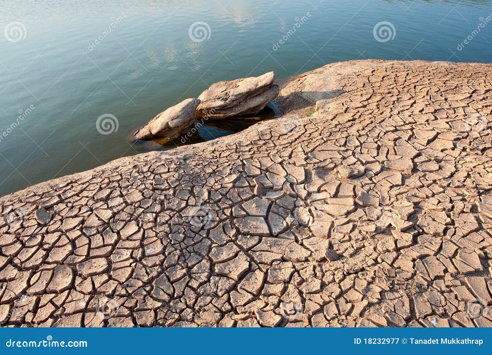 The dry earth stock image. Image of hard, desert, mudcrack - 18232977