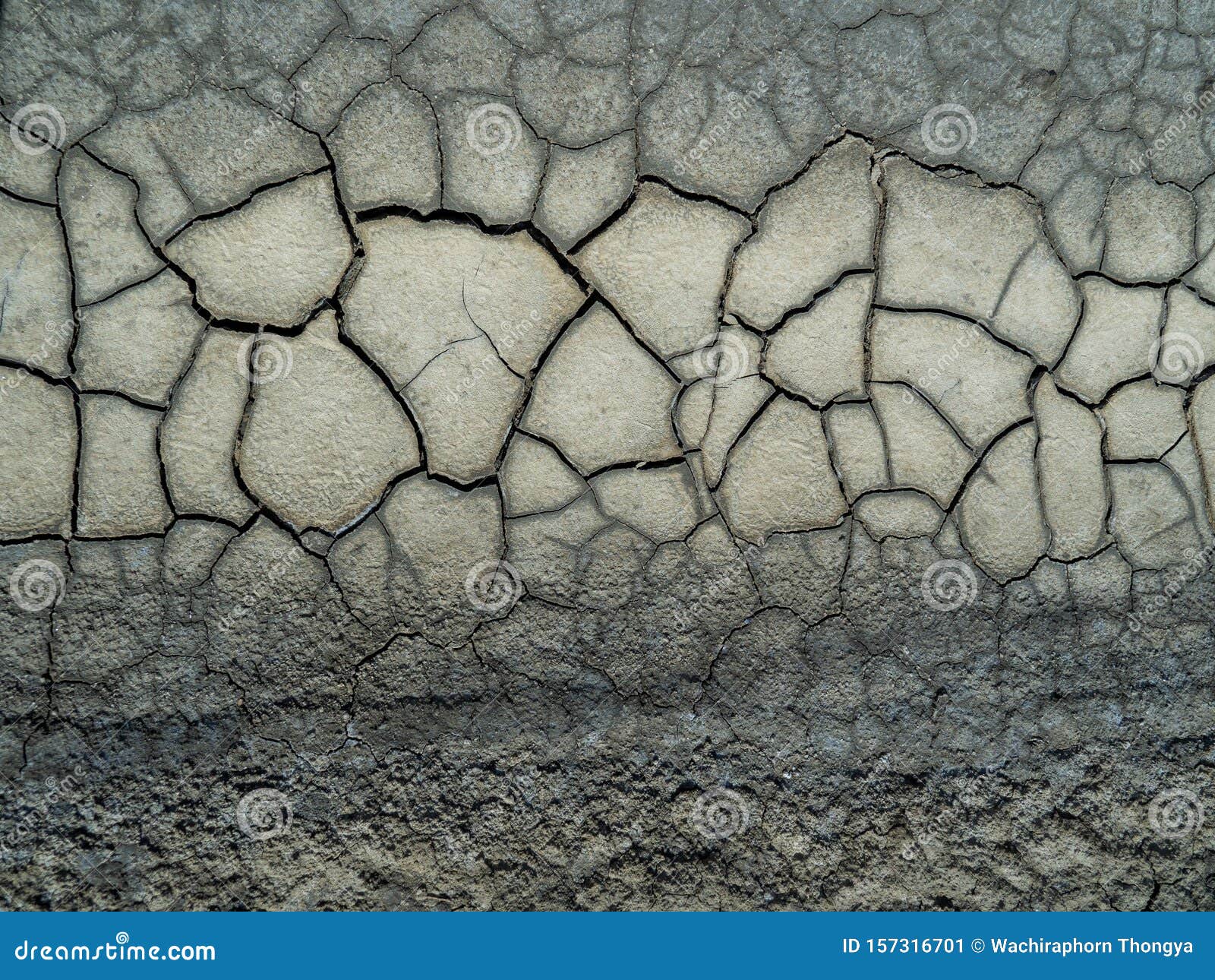 Dry Earth Covered with Small Cracks As Drought and Global Warming ...