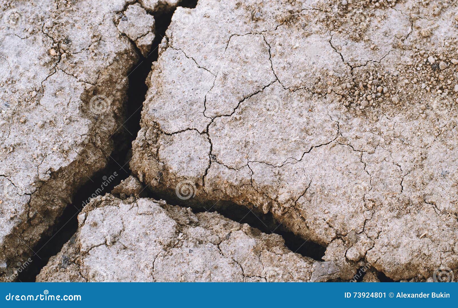 Dry earth with deep cracks stock image. Image of grit - 73924801