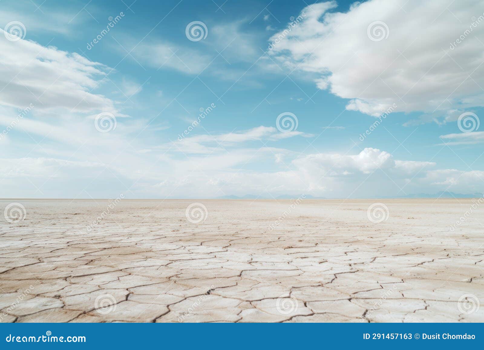 Dry Field in the Middle of a Dry. Generative AI Stock Image - Image of ...