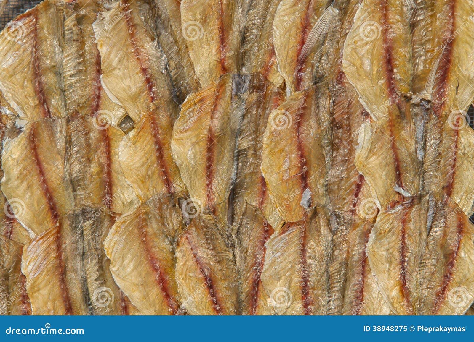 Dry Fish Background and Texture Stock Image - Image of protein, healthy ...