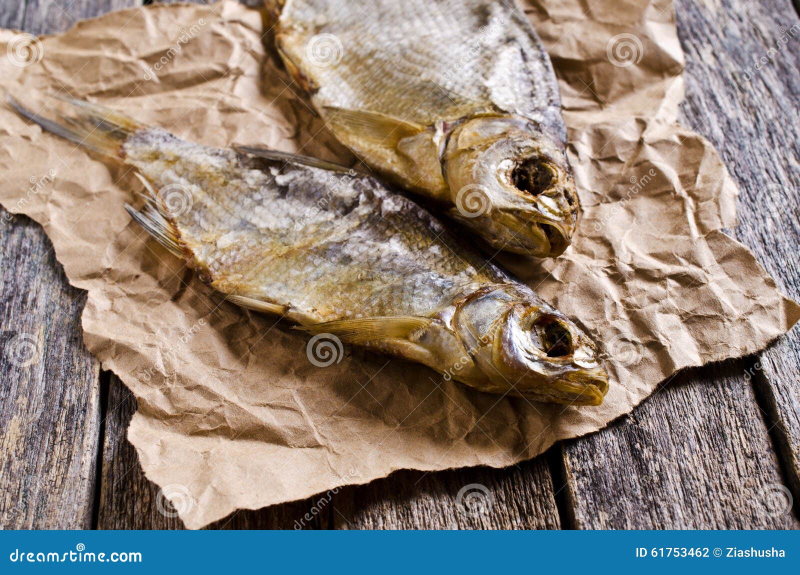 Dry fish bream stock photo. Image of eating, cooking - 61753462