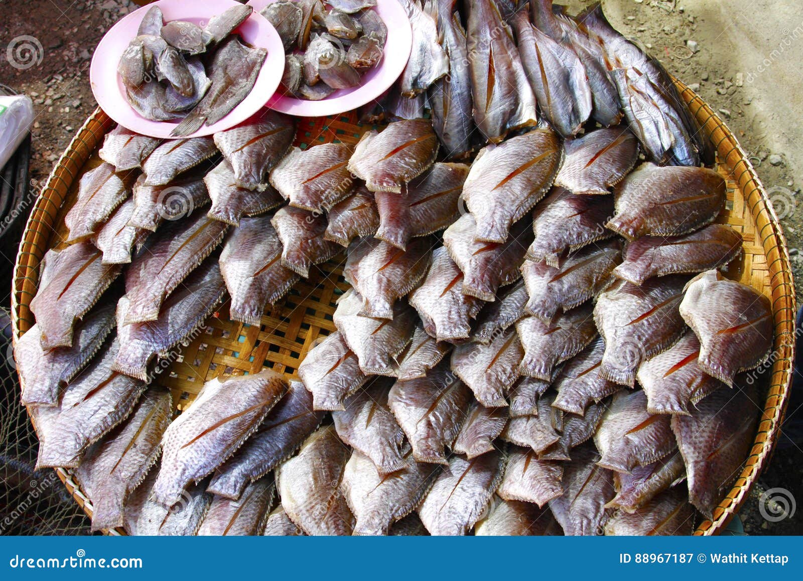 Dry fish with salt stock image. Image of delicious, fisherman - 88967187