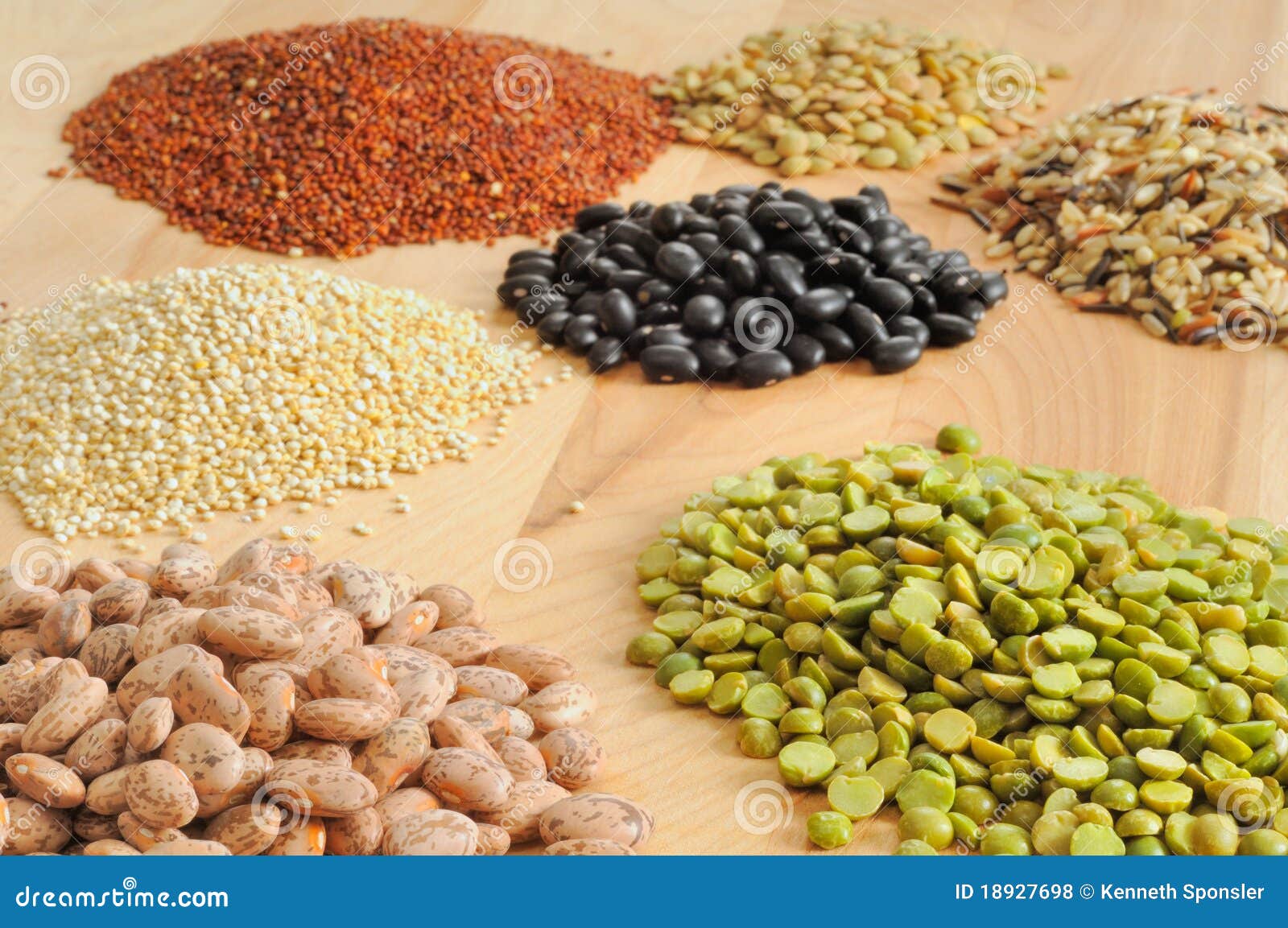 Dry Food Array Royalty Free Stock Photos - Image: 18927698