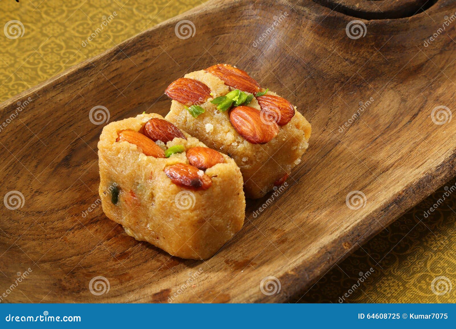 Dry Fruit Halva, Indian Sweets Stock Image - Image of handmade ...