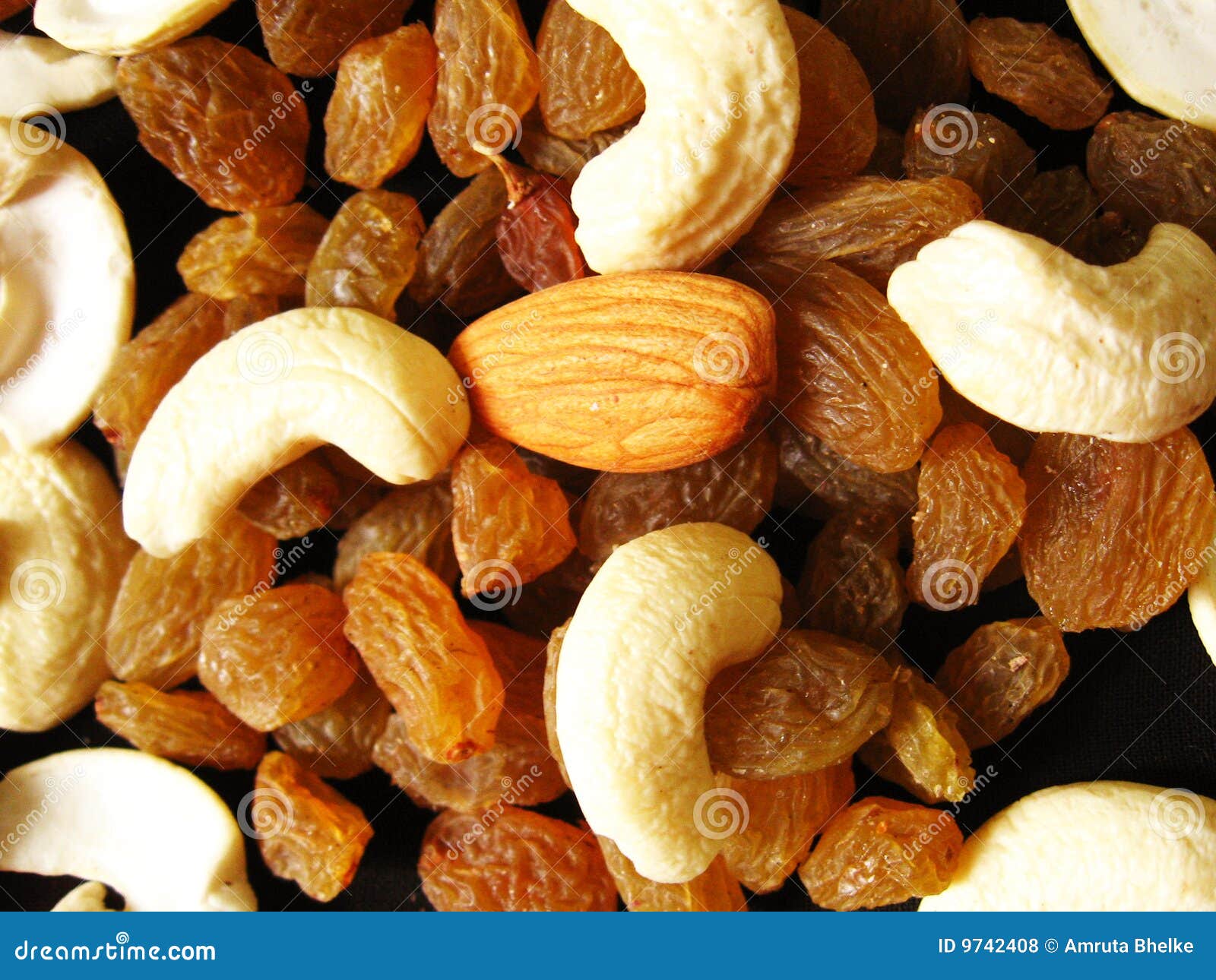 Dry Fruits Background Royalty-Free Stock Image | CartoonDealer.com #9742408