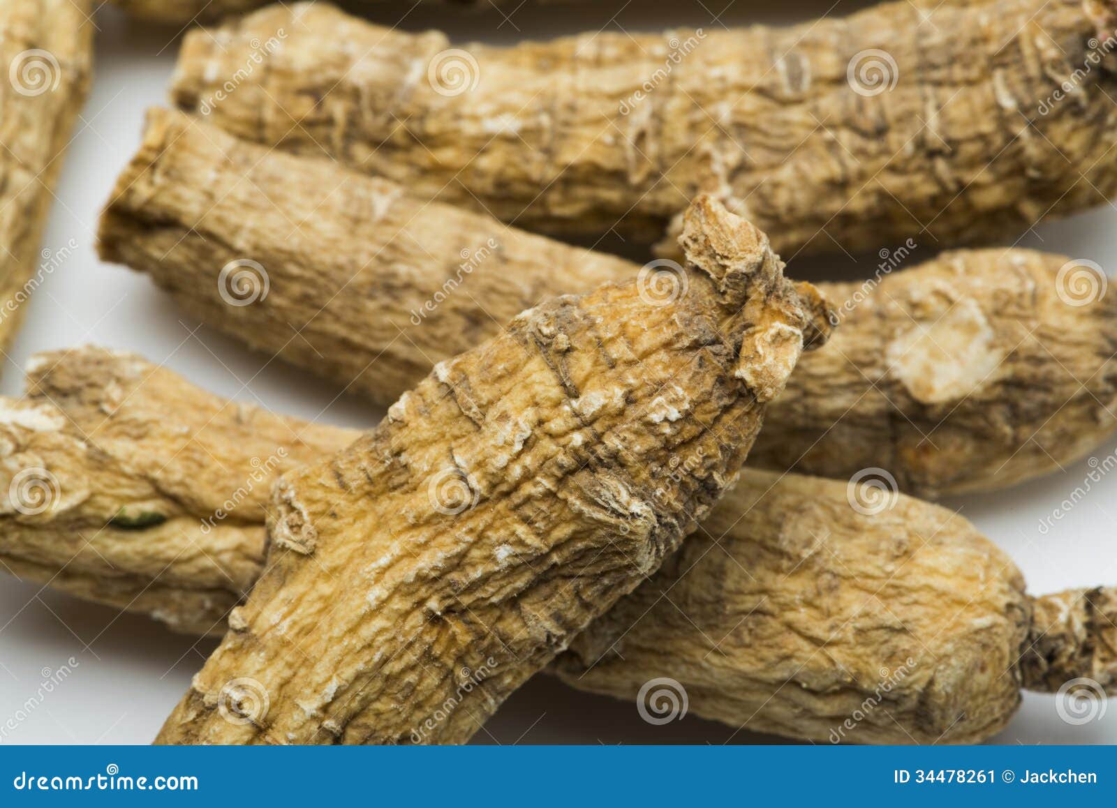 Dry ginseng roots stock image. Image of plant, food, underground - 34478261