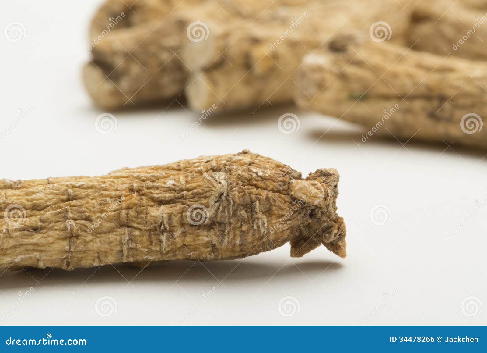 Dry ginseng roots stock photo. Image of underground, herb - 34478266