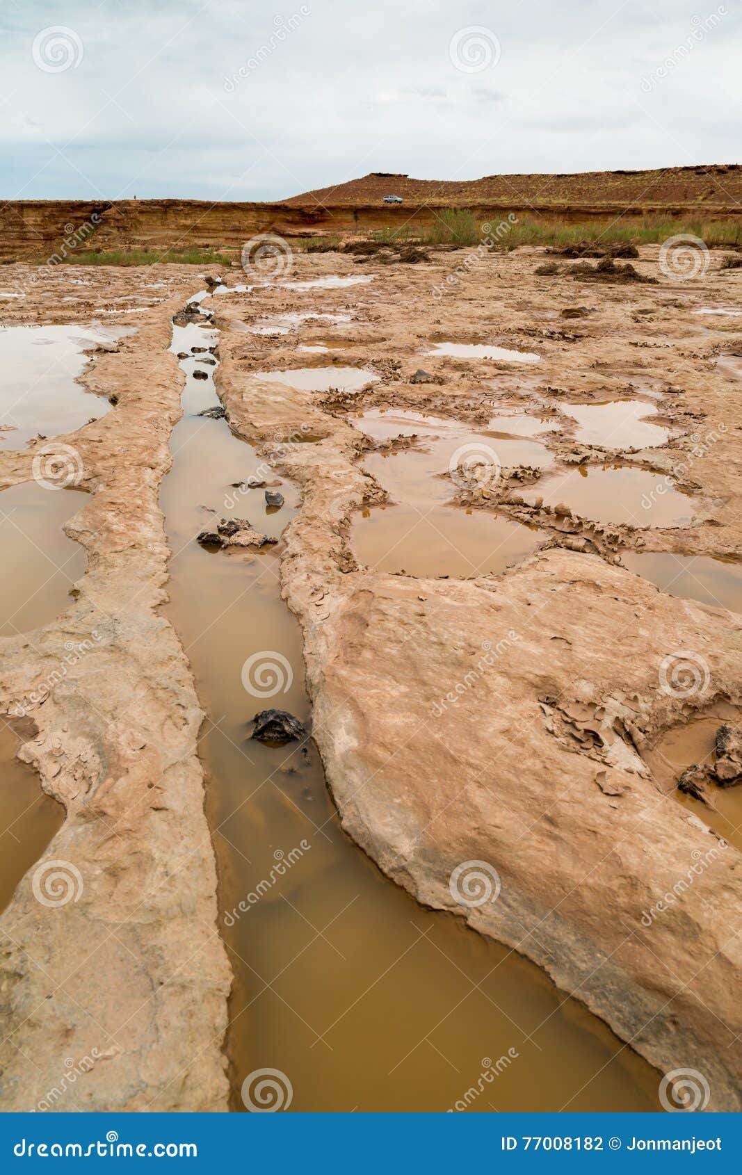 Dry Grand Falls Arizona stock photo. Image of parks, rocks - 77008182